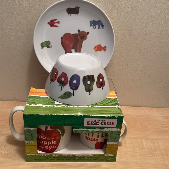 Godinger | Dining | World Of Eric Carle Big And Mini Mug Set Plate And ...